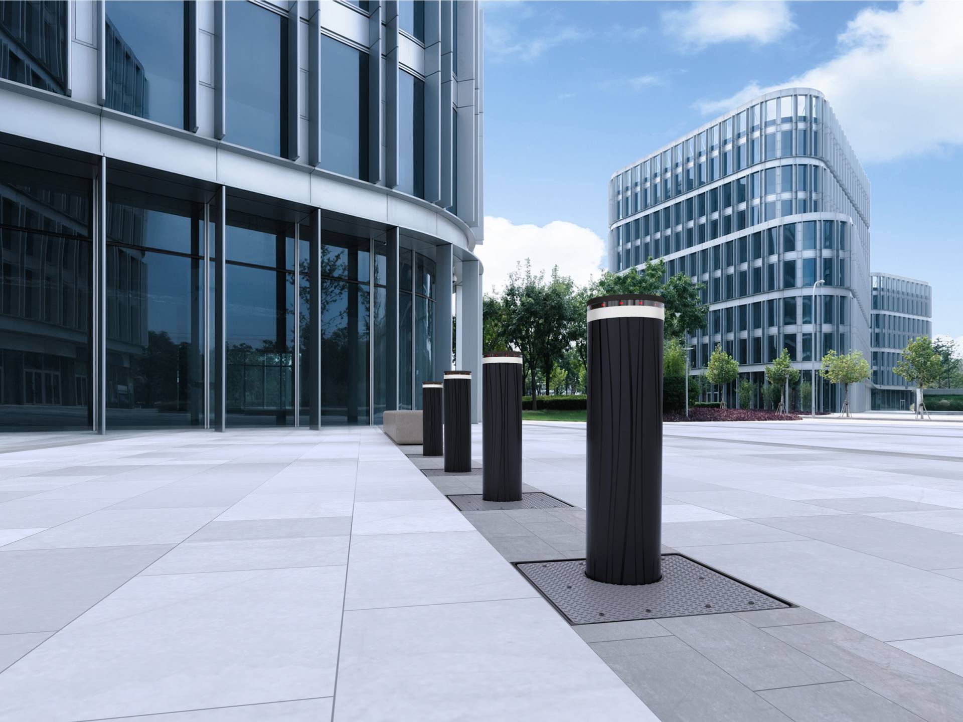 Traffic Bollards / Electric Rising Bollards / Electric Rising Bollards ...